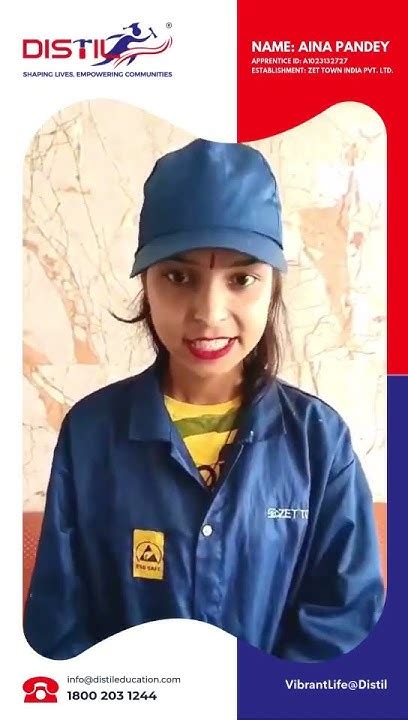Aina Pandey Completes Naps Training With Distil Education Youtube