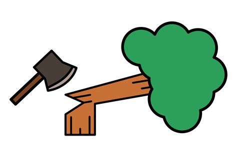 Tree Deforestation Clipart At Mary Langan Blog
