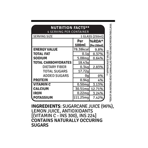 Buy Sugarcane Juice 1l Online At Wingreens World Rawpressery
