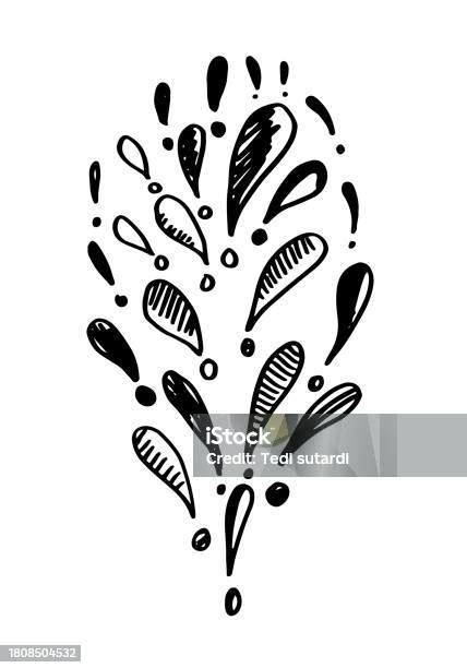 白い背景に落書きスタイルの感嘆符アイコンの画像 いたずら書きのベクターアート素材や画像を多数ご用意 いたずら書き アイコン