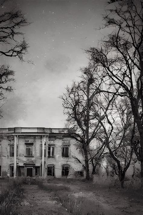 Abandoned Asylum Border · Creative Fabrica