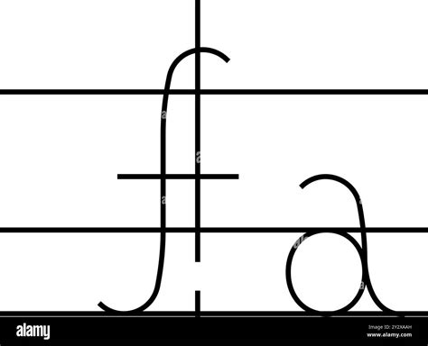 Mathematical Function Line Icon Vector Black Illustration Stock Vector