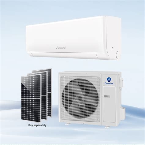 Puremind R410a Hybrid Wall Mounted Solar Air Conditioner For House