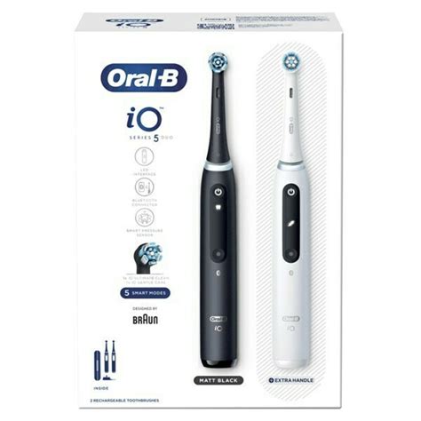 Oral B Io Series 5 Periuță De Dinți Electrică Cu Senzor De Presiune și