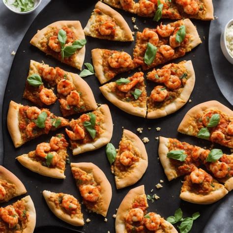 Spicy Prawn Pizzas Recipe