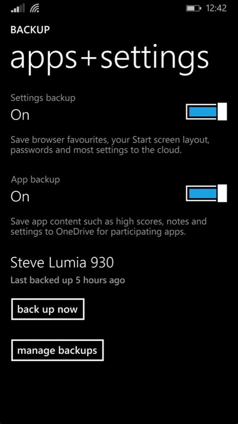 How To Manage Your Backups In Windows Phone And Windows 10 Mobile