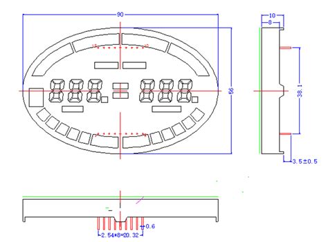 Custom Made Segment Led Display