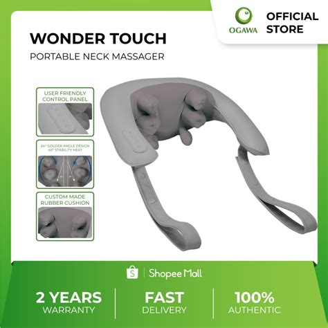 Ogawa Wonder Touch Portable Neck Massager Shopee Philippines