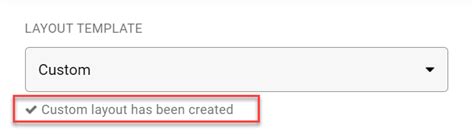 Create A Custom Layout Template