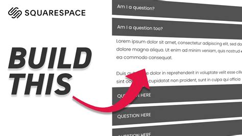 How To Make A Custom Dropdown Accordion In Squarespace YouTube