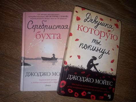 Книги "Серебристая бухта" и "Девушка, которую ты покинул" Джоджо Мойес ...