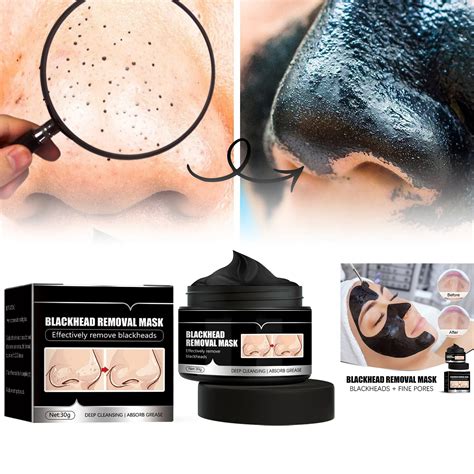 Bamboo Charcoal Blackhead Remover Mask Peel Off Face Mask Pore