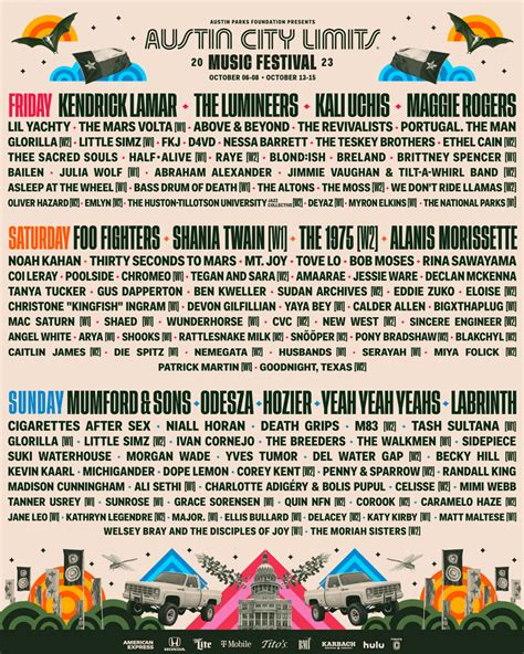Acl 2025 Lineup Reddit Christine Maize