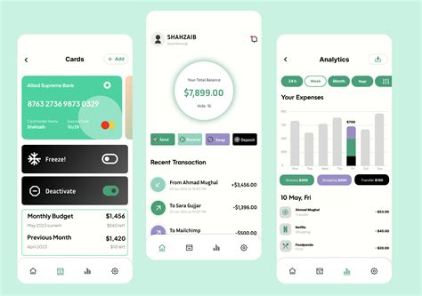 Finance Mobile App Figma