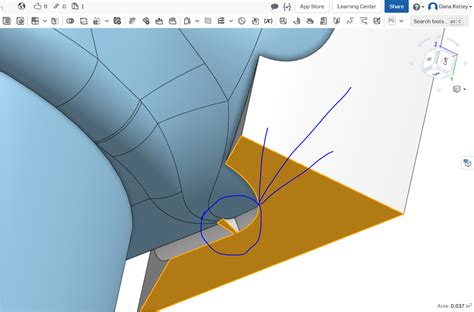 boolean with offset does not work on complicated fillet surfaces — onshape