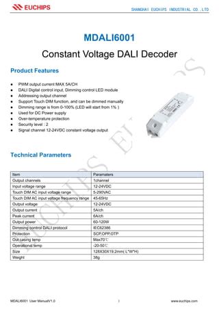 Constant Voltage Dali Decoder PDF