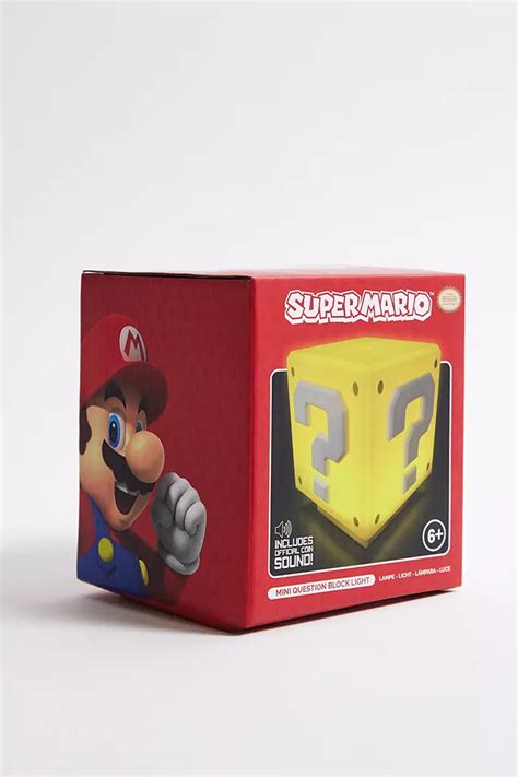 Super Mario Question Block Light Urban Outfitters Uk