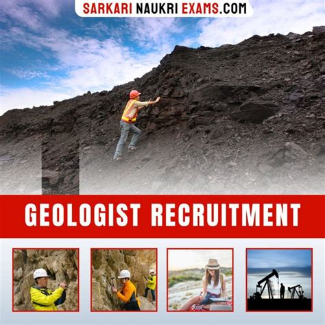 Geologist Recruitment Govt Jobs Geologist Vacancy