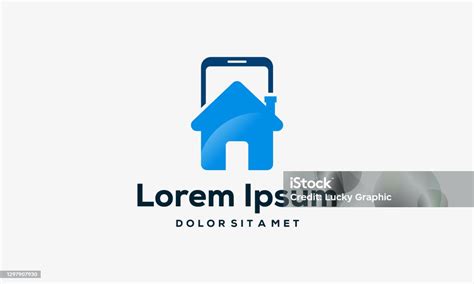 아이코닉 폰 로고 디자인 컨셉 벡터 스마트폰 스토어 로고 디자인 컨셉 벡터 개념에 대한 스톡 벡터 아트 및 기타 이미지 개념