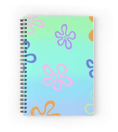 Spongebob Sky Spiral Notebook Embrace The Magic Of The Iconic Sky
