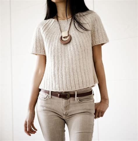 Seashell Sweater Knitting Pattern By Minimi Knit Design Sweater