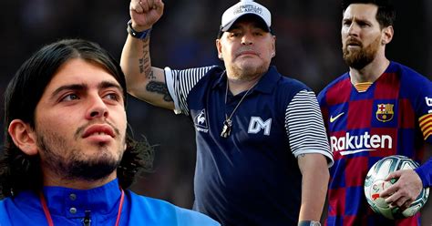 La Terminante Declaración De Diego Jr Sobre La Histórica Comparación Entre Maradona Y Messi