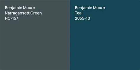 Benjamin Moore Narragansett Green Vs Benjamin Moore Hunter Green