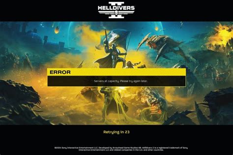 How To Fix The Helldivers Error Code