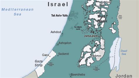 The Maps Of Israeli Settlements That Shocked Barack Obama The New Yorker