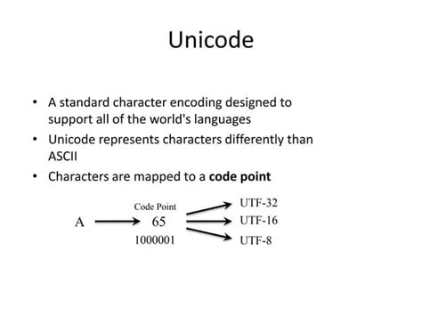4 Character Encoding Unicode Pptx