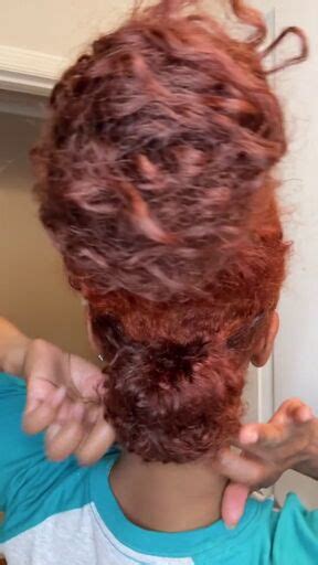 Mohawk Bun Hair Tutorial Upstyle