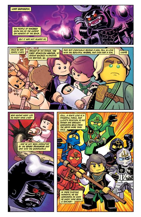 Lego Ninjago Garmadon 1 Comic Review And First Impressions Spoiler