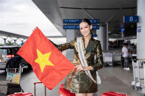 Á Hậu Bảo Ngọc Chính Thức Lên đường Sang Ai Cập Dự Thi Quốc Tế