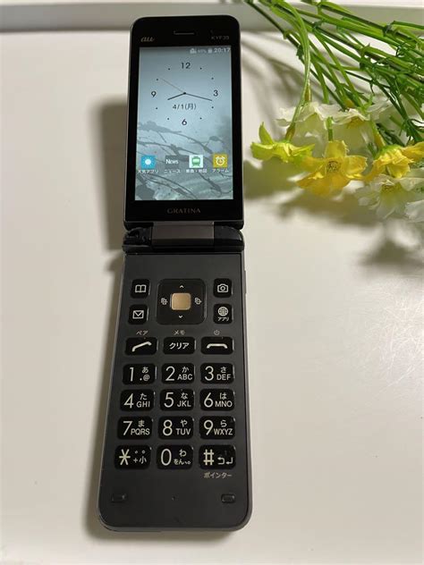 Au Simフリー⭐️ Gratina ガラケー 携帯電話 Kyf39 メルカリ
