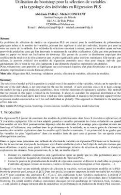 Utilisation du bootstrap pour la sélection de variables et la typologie des individus en