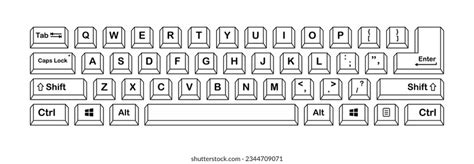 English Computer Keyboard Layout