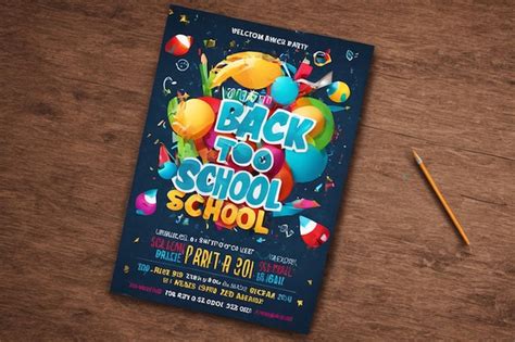 Um cartaz para a parada de ônibus da escola um desenho de um ônibus
