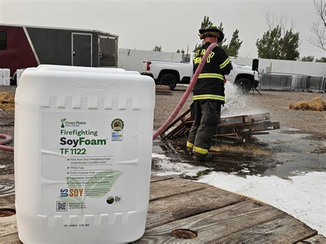 Soy Foam Product Seen As Safer Firefighting Alternative To ‘forever