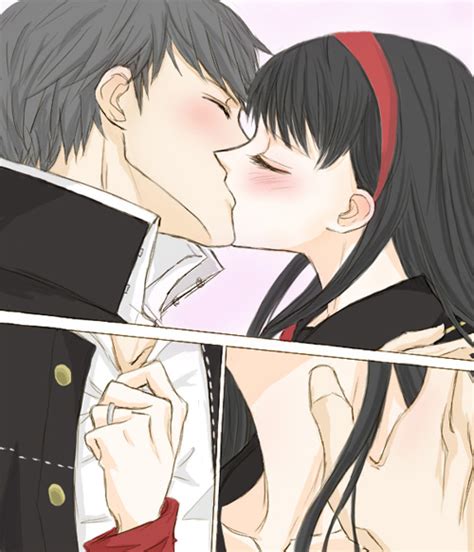 Narukami Yuu And Amagi Yukiko Persona And 1 More Drawn By Gogonopan