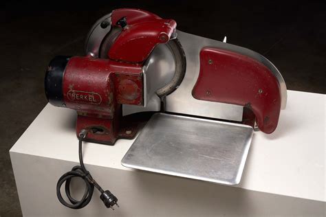 Vintage Berkel Model 114 Meat Slicer 1940s Design