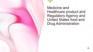 MHRA And USFDA Simultaneously Data PPTX