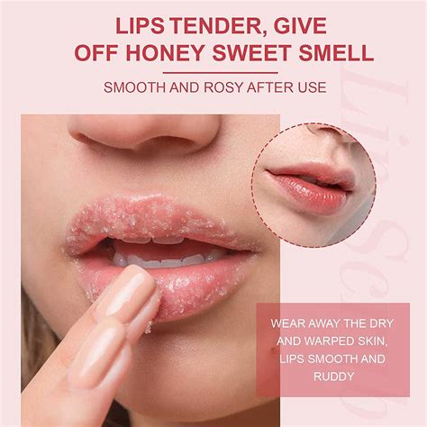 Strawberry Lip Scrub Exfoliator And Moisturizer Repair Soothe