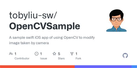 github tobyliu sw opencvsample a sample swift ios app of using