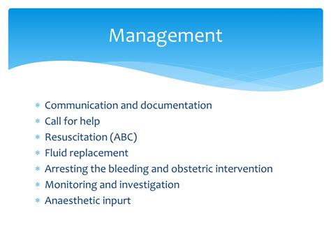 Ppt Major Obstetric Haemorrhage Powerpoint Presentation Free