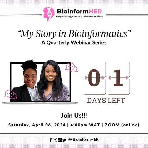 Bioinformher On Linkedin Bioinformatics Computationalbiology Womeninstem