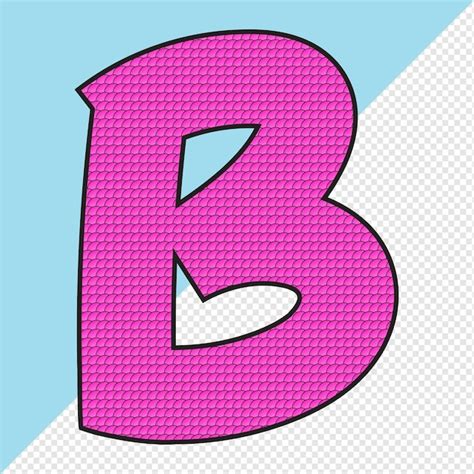 Premium Vector Letters B From Sequence Vector Illustration