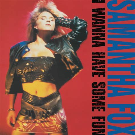 Samantha Fox 90s Poster