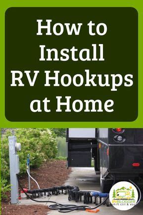 How To Install Rv Hookups At Home Artofit