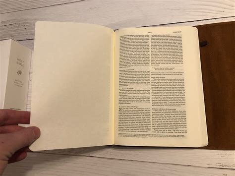Personalized Esv Journaling Bible Interleaved Edition Brown Etsy Uk