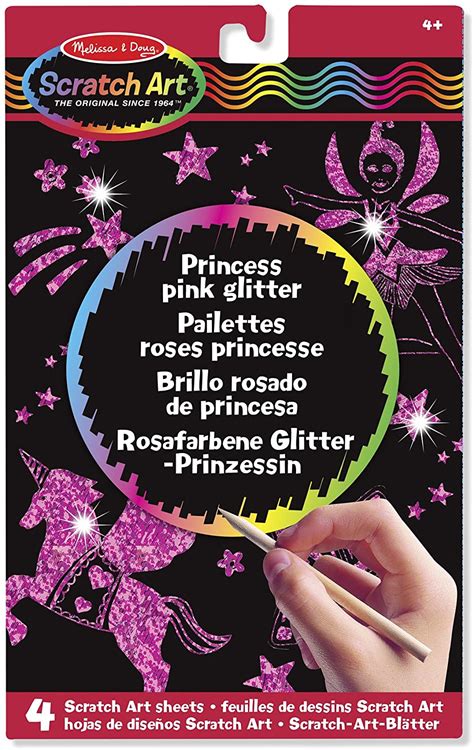 Princess Scratch Art